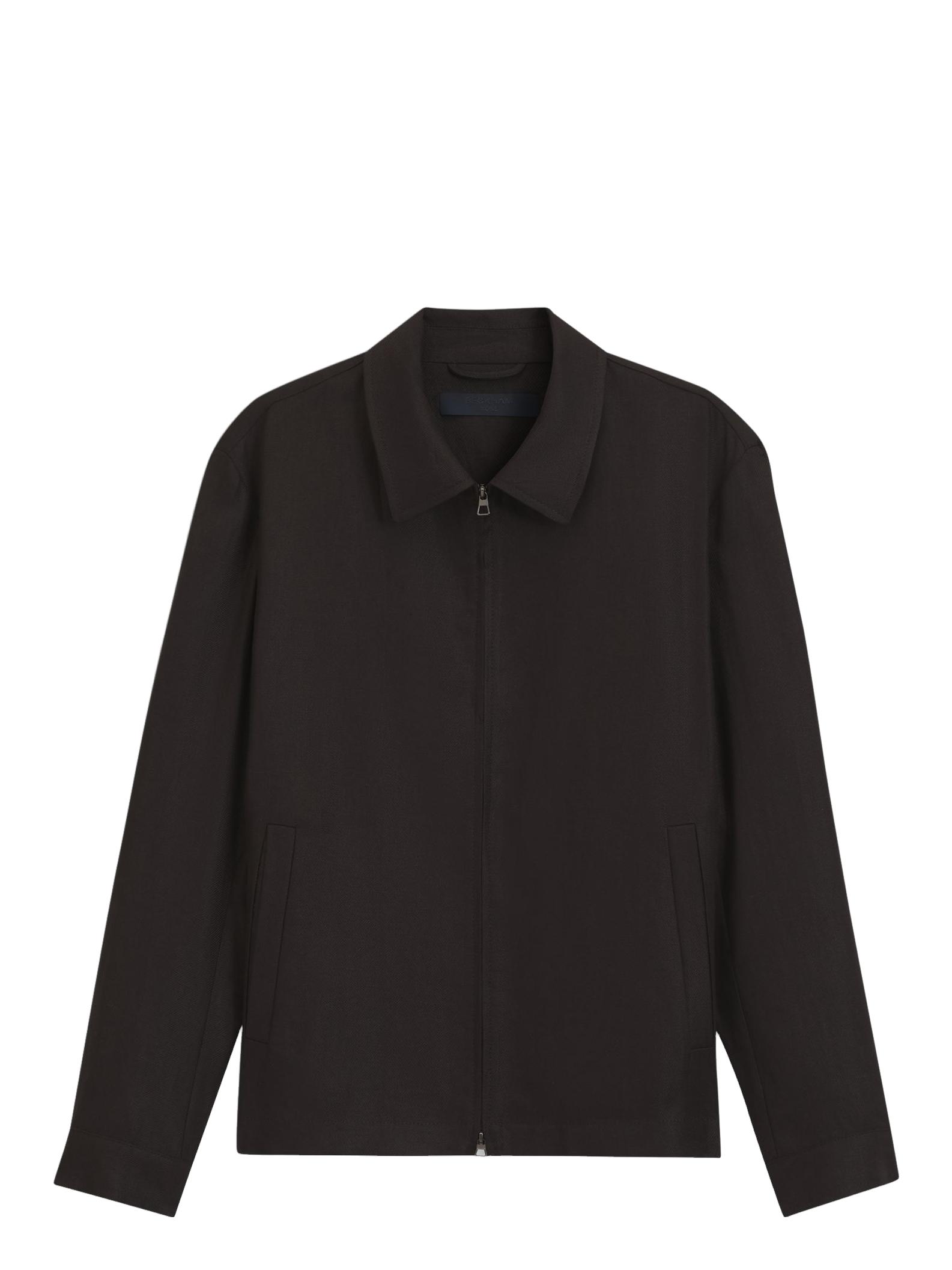 BOSS BOSS BY BECKHAM Relaxed-Fit Linen Jacket